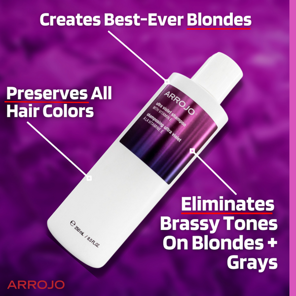 Ultra Violet Color Balancing Shampoo - ARROJO